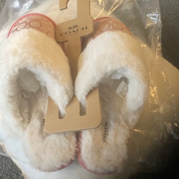 Coach | Shoes | Coach Ziva Slipper In Signature Jacquard | Poshmark